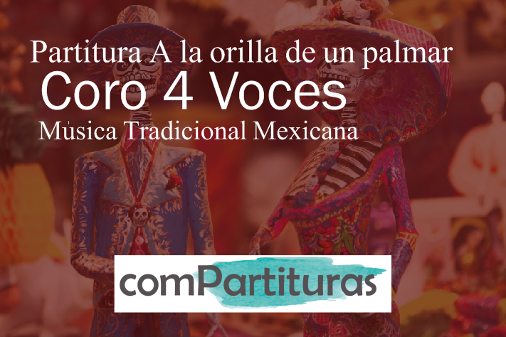 Partitura A la orilla de un palmar - Coro 4 voces - Compartituras